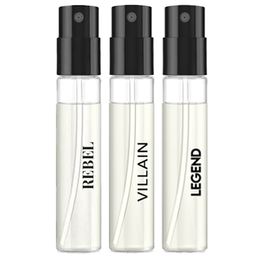 Fragrance Cologne Deluxe Size Samples Set | Best Men's Cologne Rebel